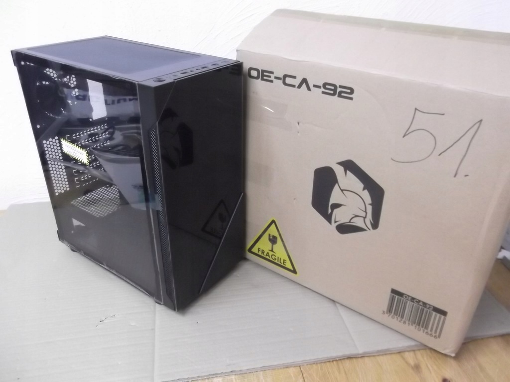 Obudowa EMPIRE GAMING Spartan OE-CA-92 - 14443694941 - oficjalne archiwum Allegro