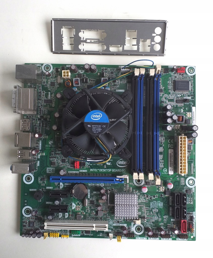 Płyta główna INTEL DQ57TM+Intel i3-550+chłodzenie - 12200269216 ...