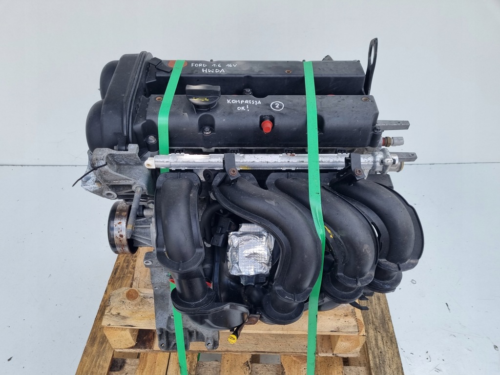 SILNIK KOMPLET Ford Focus II MK2 1.6 16V 100KM 04-12r HWDA HWDB - 15873904032 - oficjalne ...