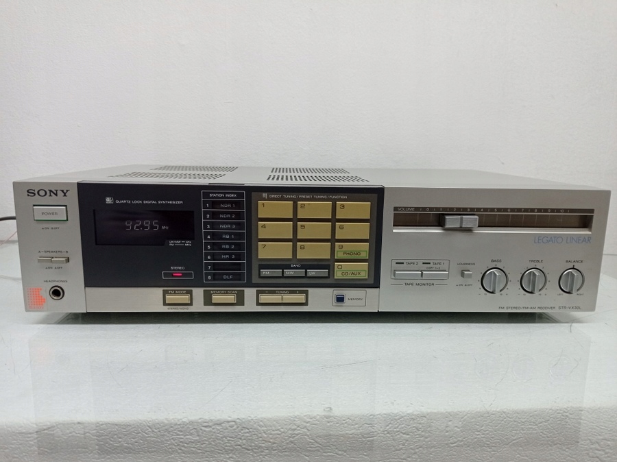 SONY STR-VX30L AMPLITUNER VINTAGE - 12589604604 - oficjalne archiwum ...