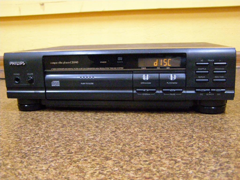 UNIKAT CD Player Philips CD140 - 7878828396 - oficjalne archiwum Allegro