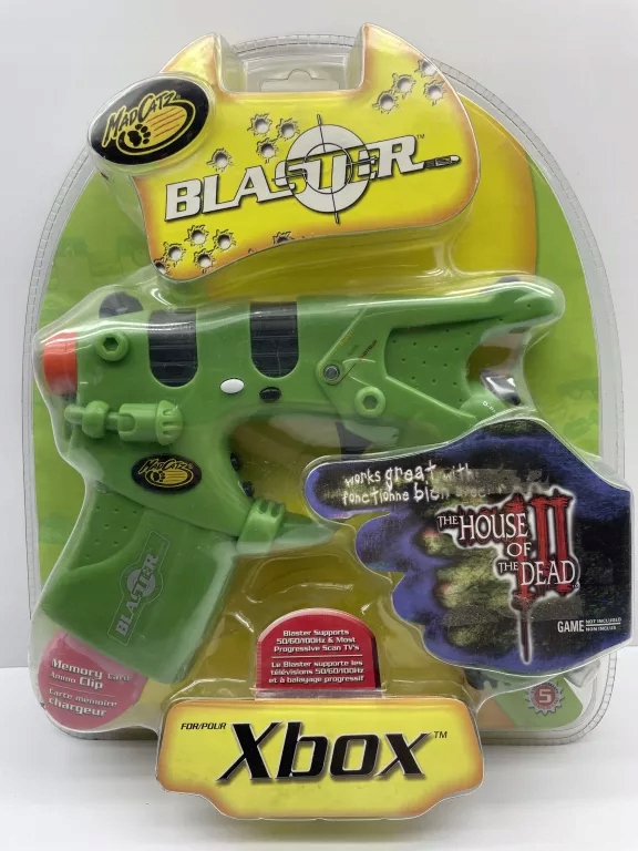 PISTOLET XBOX LIGHT GUN BLASTER MAD CATZ - 13593492507 - oficjalne ...
