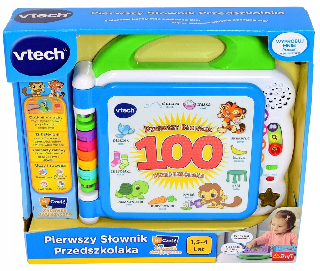 VTECH PIERWSZY SŁOWNIK PRZEDSZKOLAKA PL 61090 - 8610078499 - oficjalne ...