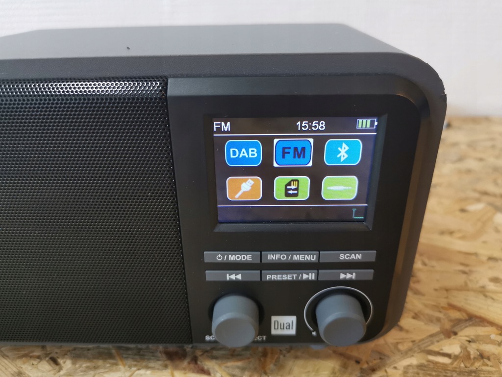 Radio cyfrowe Dual DAB 51 FM BT akumulator - 12553908166 - oficjalne archiwum Allegro