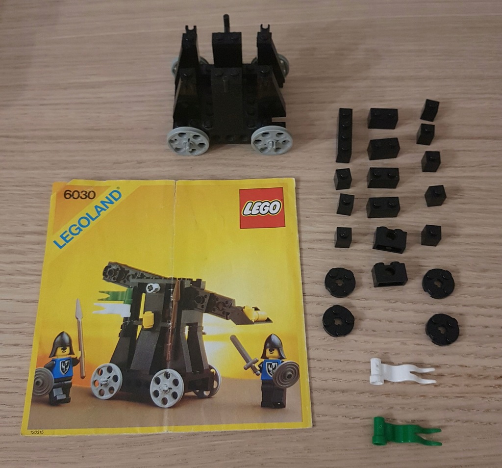 LEGO 6030 Castle catapult 84r. Unikat - 12747447421 - oficjalne ...