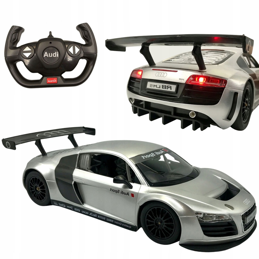 AUTO ZDALNIE STEROWANE RC AUDI R8 LMS RASTAR 1:14 - 12664118594 ...