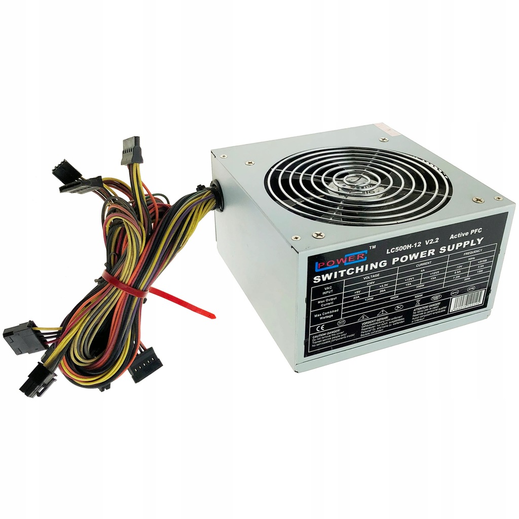 500W P6 LC POWER LC500H-12 V2.2 100% OK ^wM - 11056734407 - oficjalne archiwum Allegro
