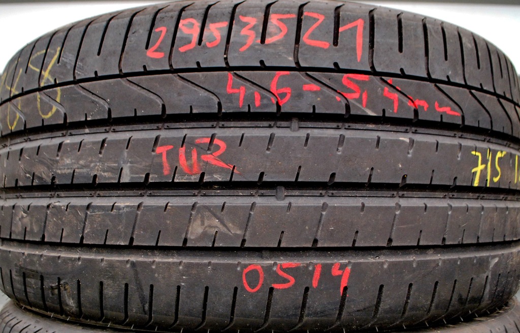 295/35 R21 Pirelli P Zero N1 opony letnie 4x 6 mm - 7447980424 - oficjalne archiwum Allegro