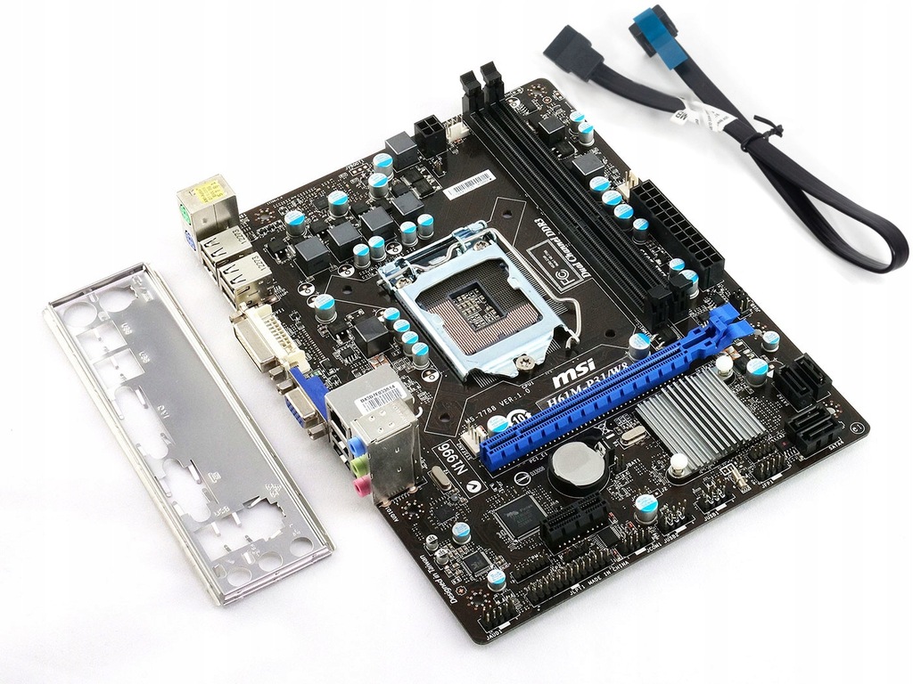 PŁYTA GŁÓWNA MSI H61M-P31/W8 DVI VGA OC LGA 1155 - 11977506341 ...