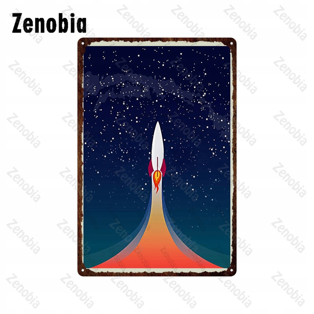 Metalowy znak dekoracje ścienne NASA Space Adventu - 14201135930 ...