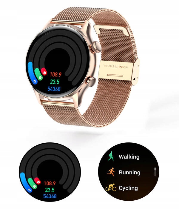 Купить ЖЕНСКИЕ SmartWatch 390x390 ЭКГ ЗВОНКИ PL: отзывы, фото и характеристики на Aredi.ru ...