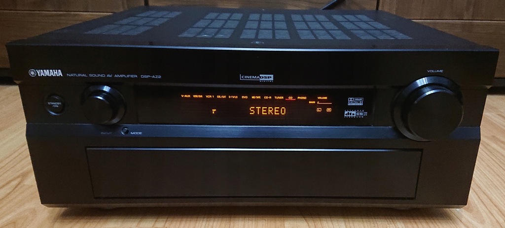 YAMAHA DSP-AZ2 PORZĄDNY CIĘŻKI WZMACNIACZ OKAZJA!! - 12381214090 ...