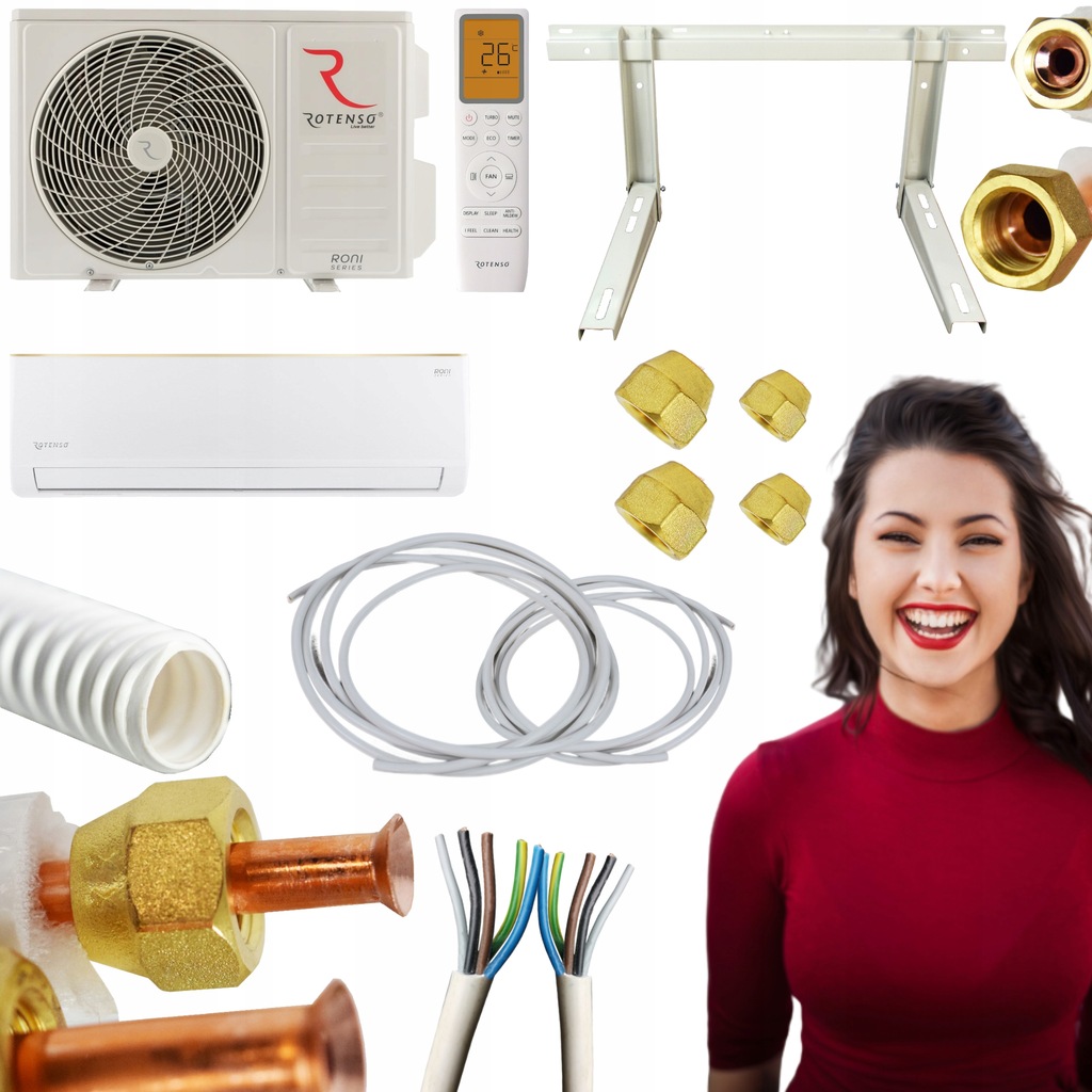 Купить Кондиционер KLIMA Rotenso Roni КОМПЛЕКТ 3,5 кВт 40м2: отзывы ...