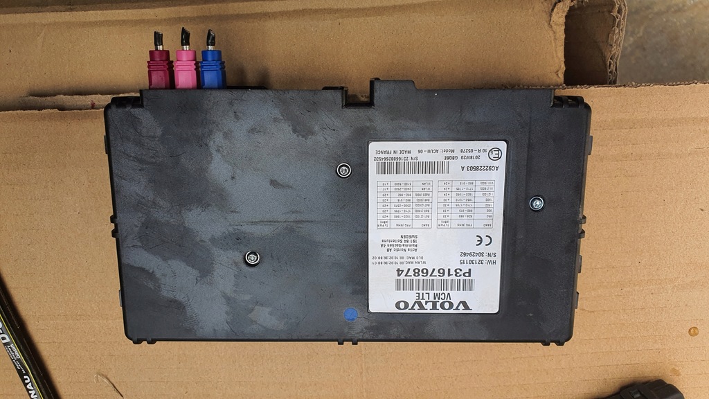 MODUŁ VCM LTE P31676874 32130115 VOLVO XC60 II V90 - 9285903985 ...