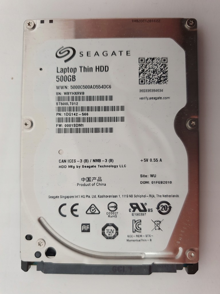 Seagate Laptop 500GB 2.5'' (ST500LT012) SATA3 7mm - 9026431791 ...