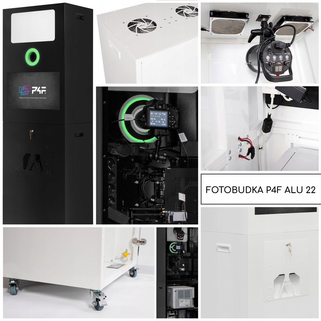 Купить P4F ALU ФОТОБУТИНА 22 алюминиевых модуля фотобудки: отзывы, фото ...