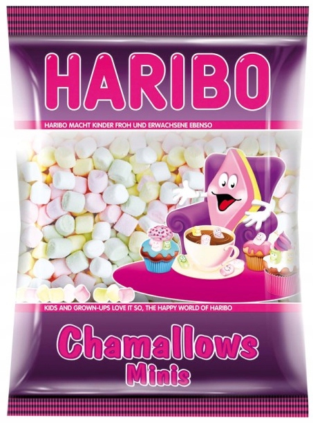 Haribo MARSHMALLOW Mini Pianki do Deserów Kawy - 10932325883 ...