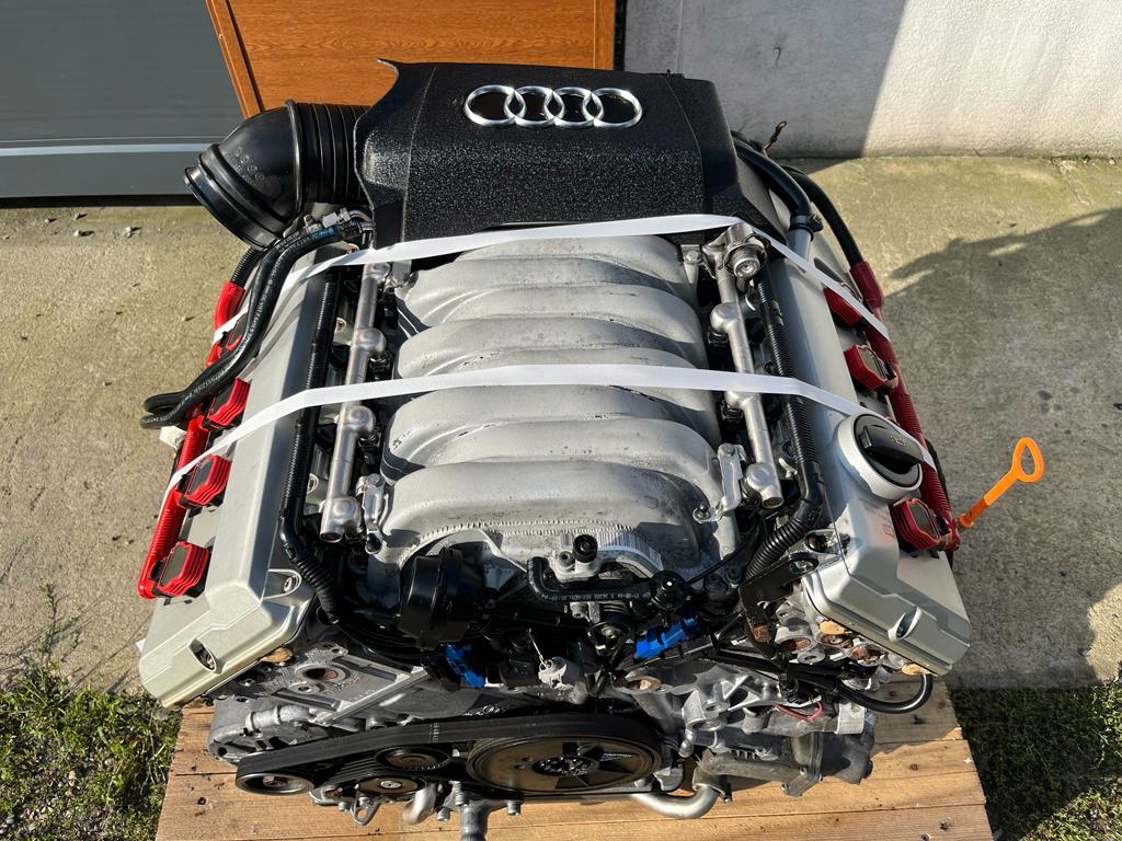 SILNIK KOMPLETNY AUDI S4 B7 B6 BBK 4.2 FSI V8 - 14256540861 - oficjalne ...