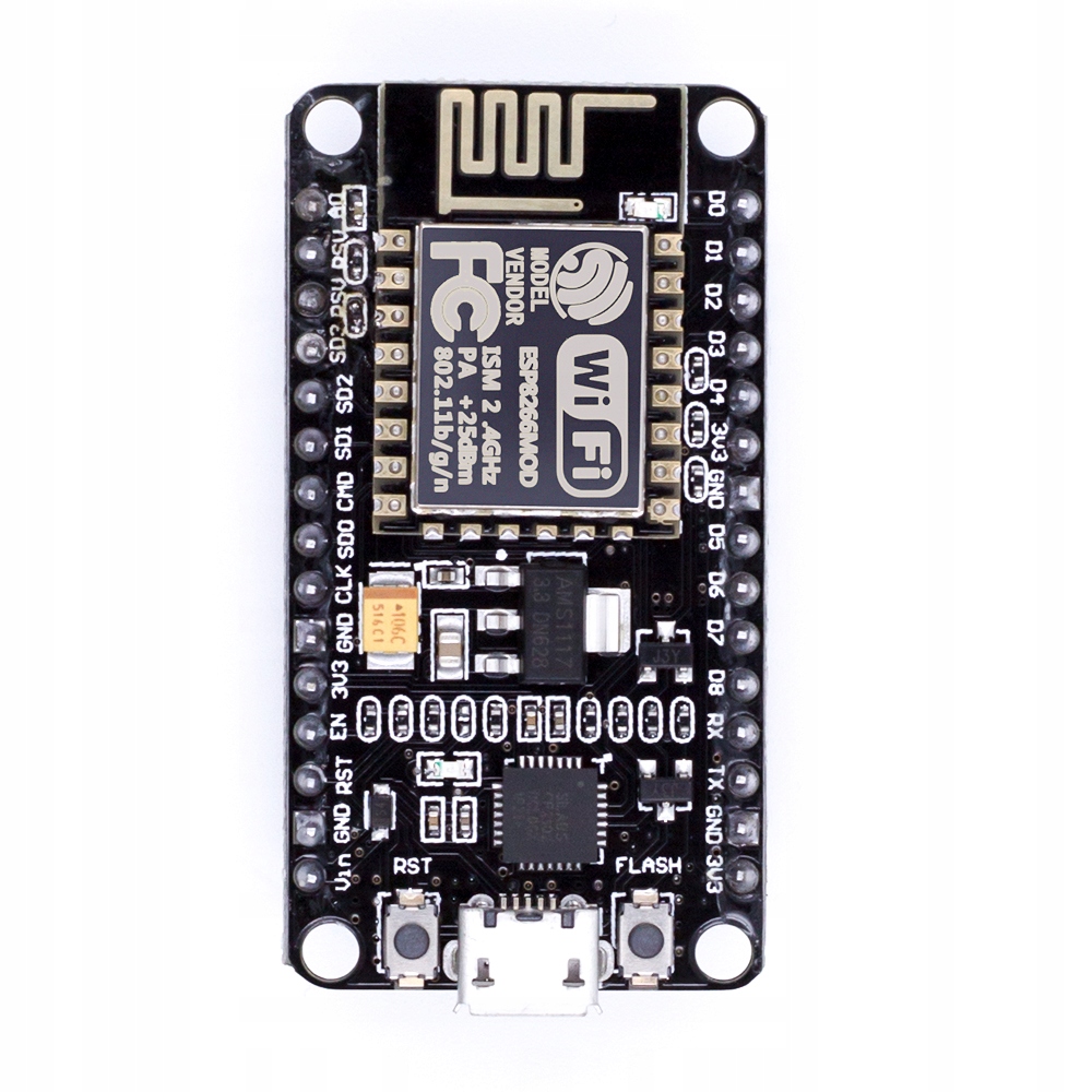 ESP8266 NodeMCUCP2102 ESP-12E WiFi ARDUINO V2 - 11157529473 - oficjalne ...