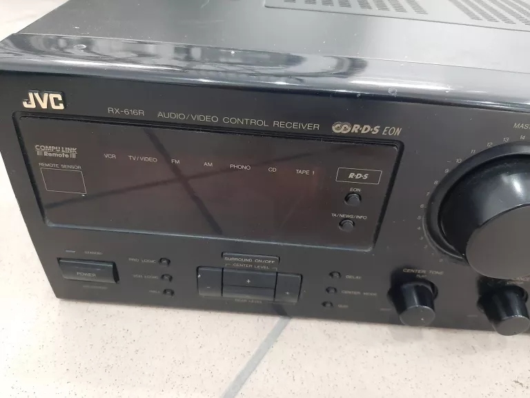 AMPLITUNER JVC RX-616RBK 280W / WADA ! - 14483313458 - oficjalne archiwum Allegro
