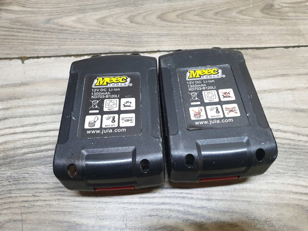 Baterie Meec 12V 1.3Ah Li-ion 2szt - 8389807286 - oficjalne archiwum ...