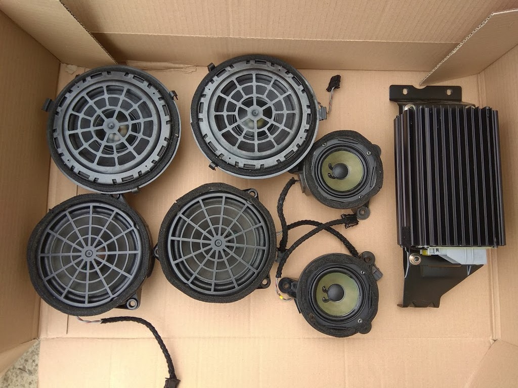 Mercedes CLK W208 clk BOSE wzmacniacz Subwoofer - 7309031152 ...