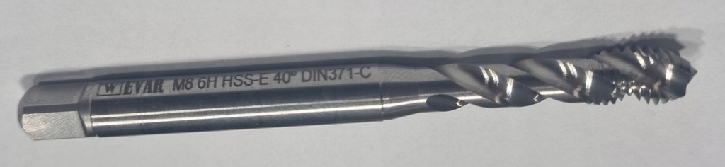 Gwintownik 800 DIN371-C R40 M8 6H FANAR - 13966362716 - oficjalne archiwum Allegro