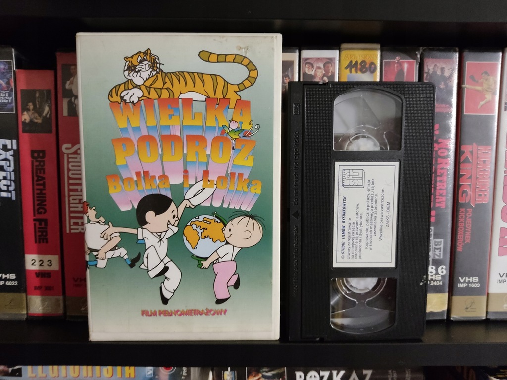 WIELKA PODRÓŻ BOLKA I LOLKA # kaseta VHS - 13549431510 - oficjalne archiwum Allegro