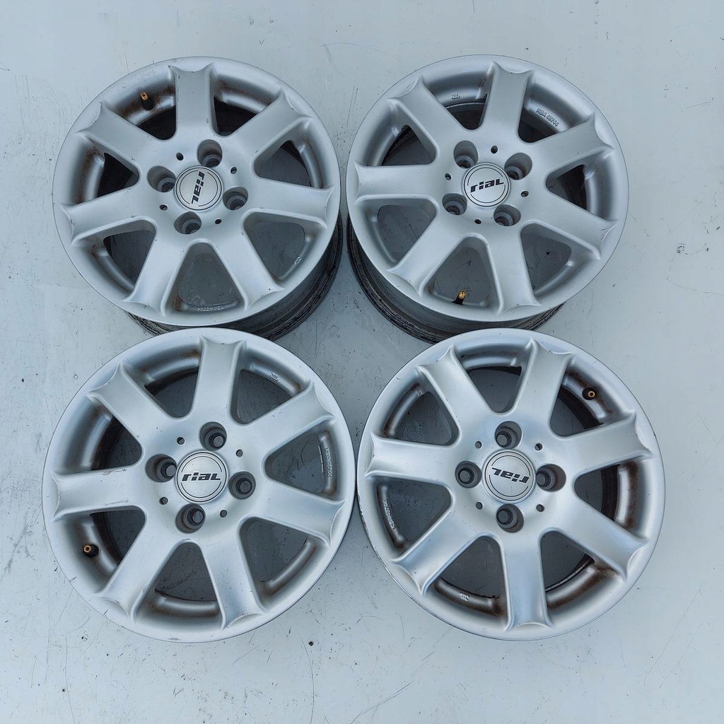 FELGI ALUMINIOWE 14 4x100 6J ET38 RIAL LK100A2 - 12797269307 ...