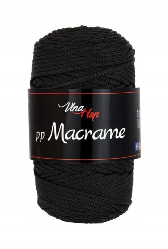 Sznurek poliestrowy Vlna-Hep PP Macrame 2,5mm 4001 - 13044816531 - oficjalne archiwum Allegro