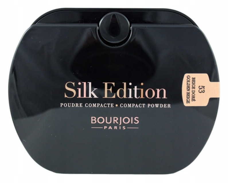 Bourjois Silk Edition Puder Prasowany matujący Do Twarzy 53 Golden ...