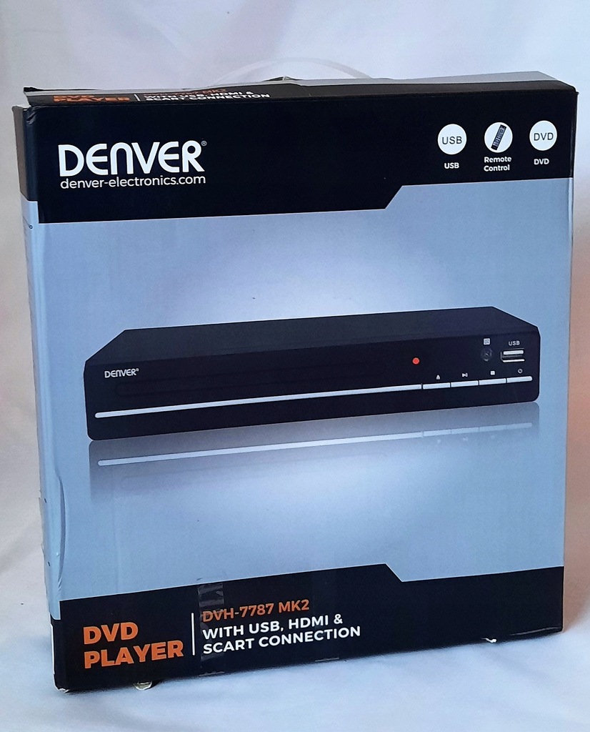 Odtwarzacz DVD Denver Electronics DVH-7787 MK2 - 11692751702 ...
