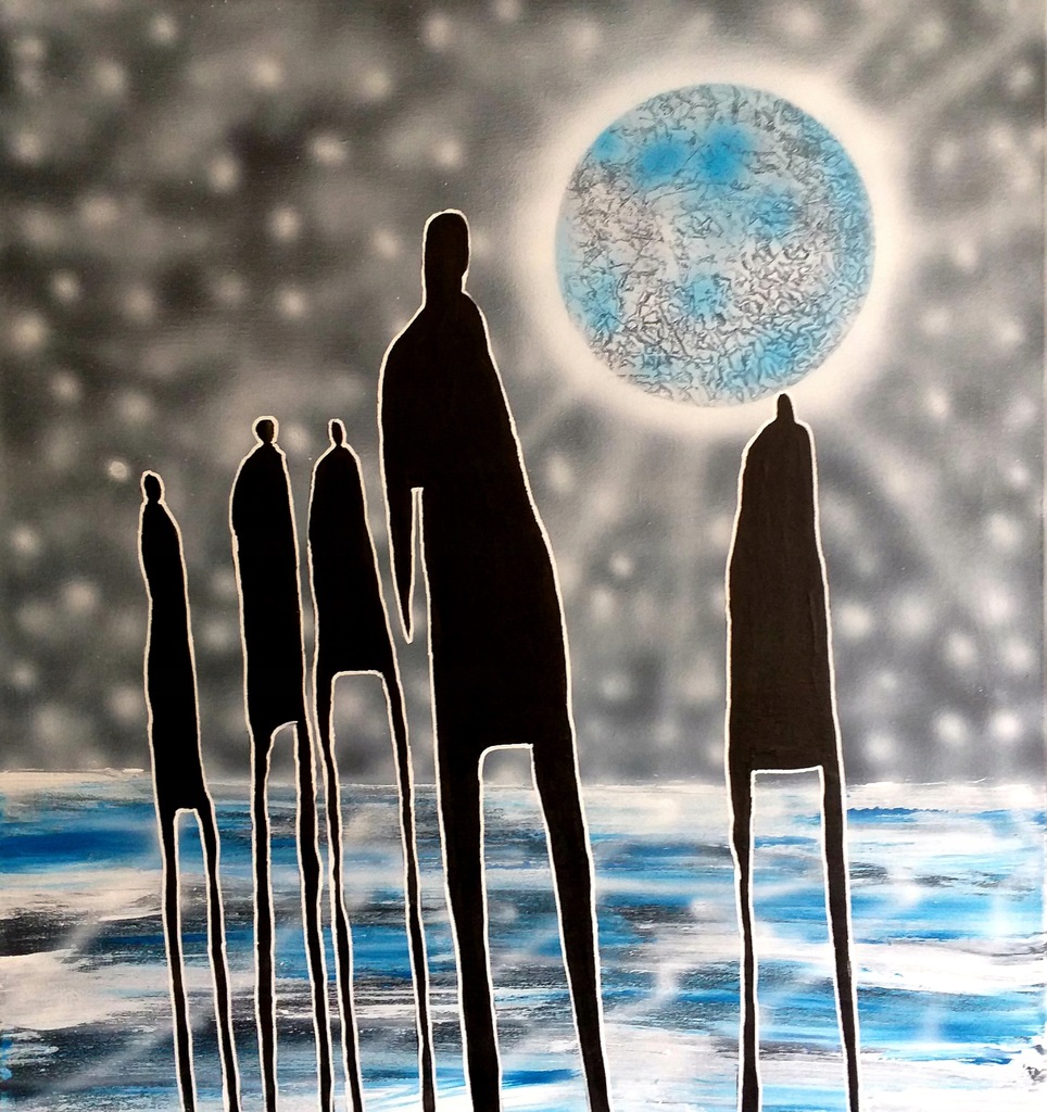 PRZEMYSŁAW PANKOWSKI- Z CYKLU- INNI- 70 X 65 CM. - 9174145339 ...