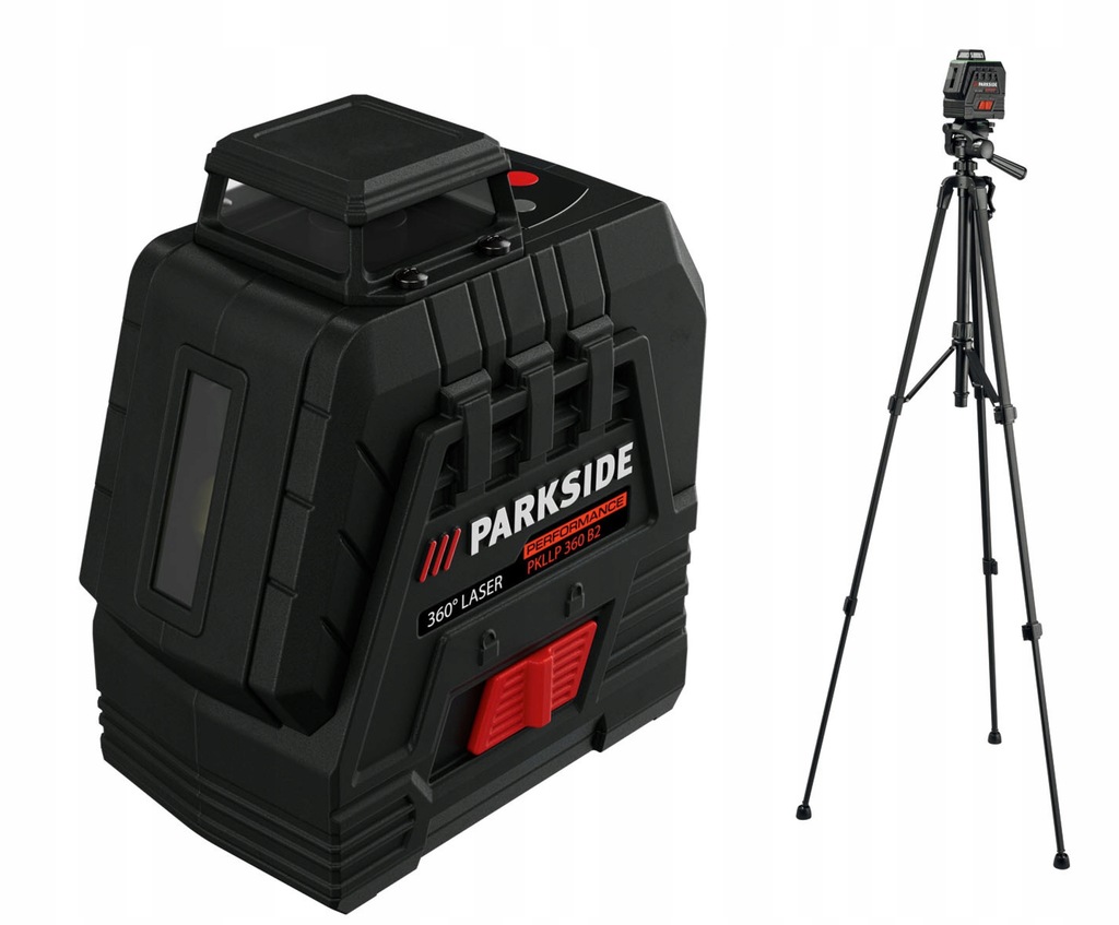 POZIOMICA LASER KRZYŻOWY PARKSIDE PERFORMANCE 360° - 11985389303 ...