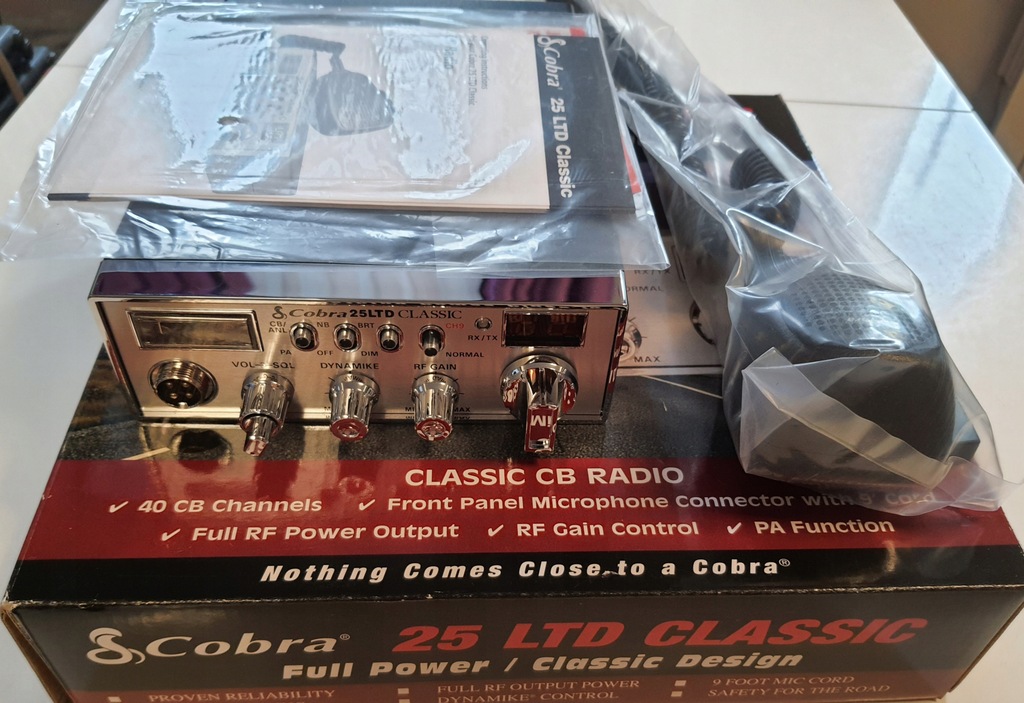CB RADIO COBRA 25 LTD CLASSIC - 10487565137 - oficjalne archiwum Allegro