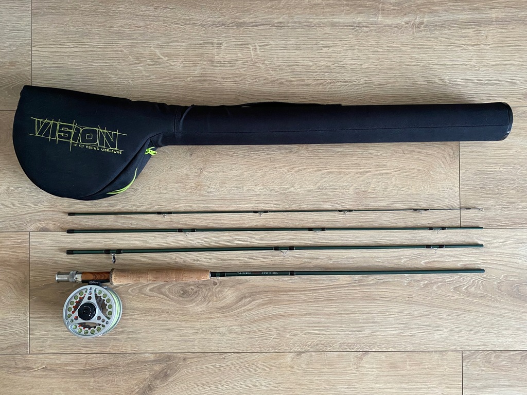 Wędka Muchowa TAIMEN DRX 490-4 9” + SIERRA VISION - 13771040961 ...