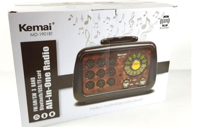 RADIO retro klasyczne KEMAI MD-1901BT nowoczesne - 9865929807 - oficjalne archiwum Allegro