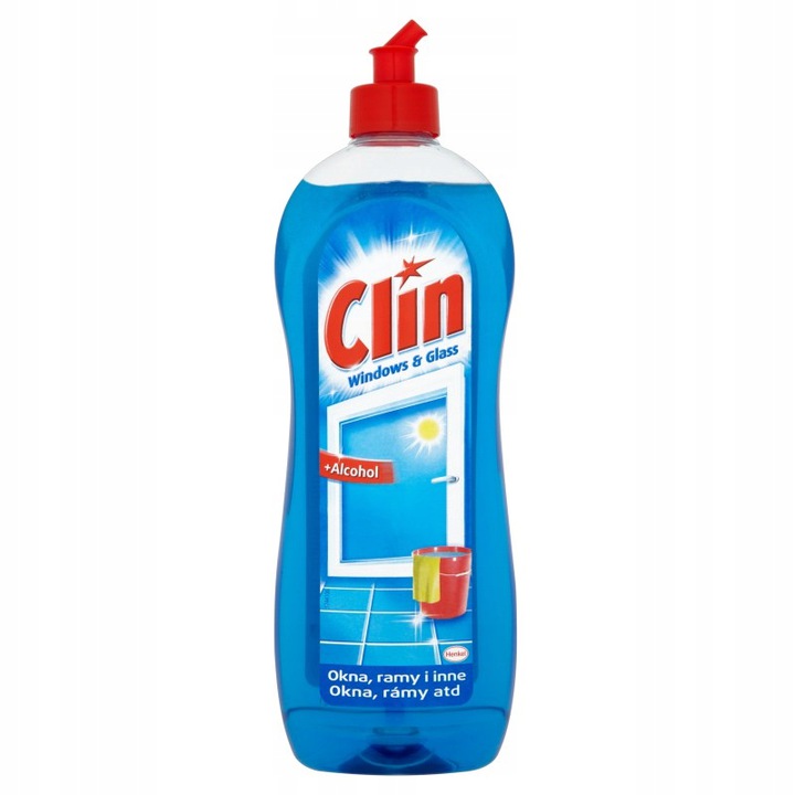 Clin Płyn do okien, ram i szyb z alkoholem 750 ml - 10505837395 ...