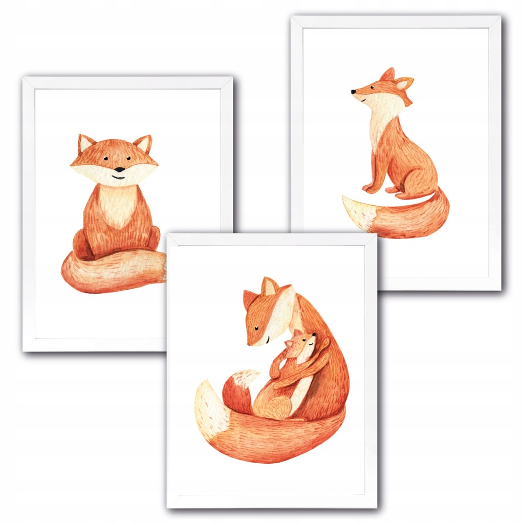 Zestaw 3 plakatów w ramce 33x43 IKEA obrazy #11 - 10644666662 ...