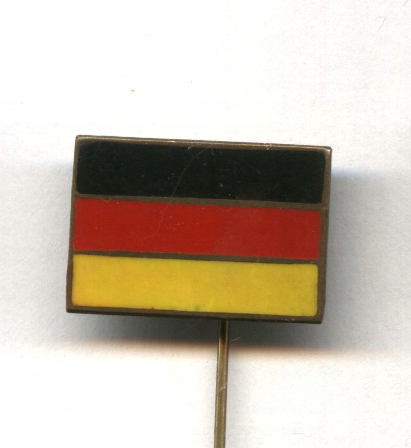 FLAGI PAŃSTW odznaka flaga NIEMCY RFN - 9204083603 - oficjalne archiwum Allegro