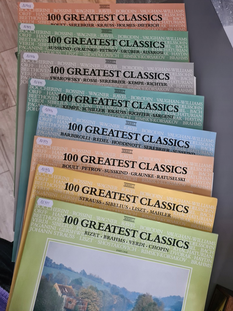 100 Greatest Classics SERIES 2 (Zestaw 8 PŁYT ) ! - 13279092198 ...