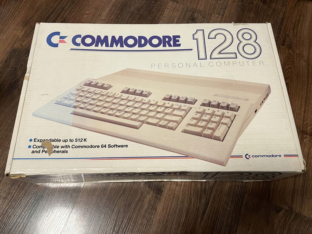 Komputer Commodore 128 BOX - ładne - 14836742203 - oficjalne archiwum ...