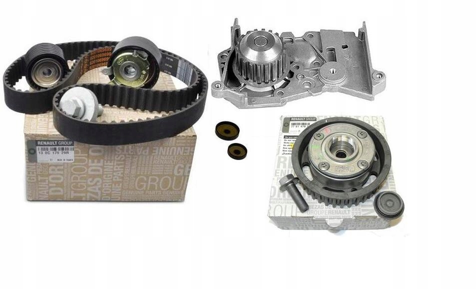 ROZRZĄD KOŁO FAZ POMPA SCENIC MEGANE II III 1.6 16 - 10941946256 - oficjalne archiwum Allegro