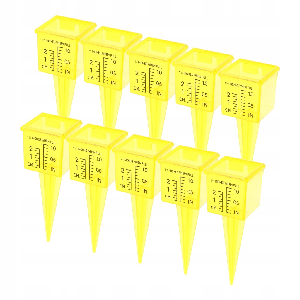 Rain Gauge Measuring Cups Water Meter 10 Pcs - 14136268450 - oficjalne ...