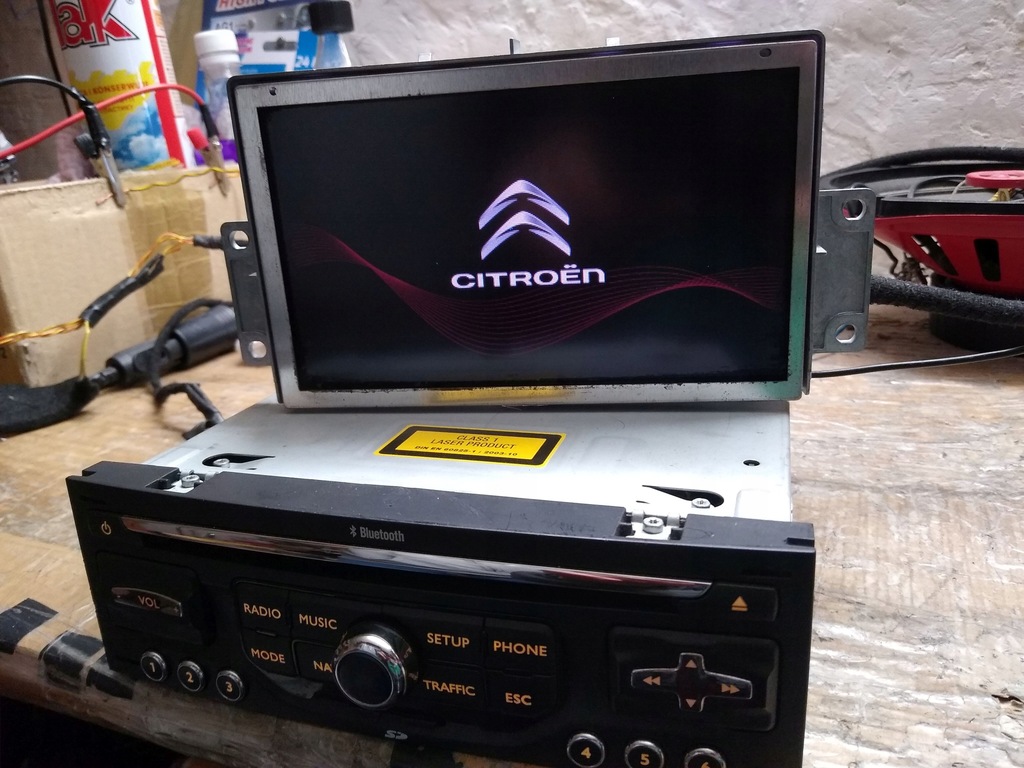 RADIO NAWIGACJA CITROEN C4 C3 96661986XT - 13456577378 - oficjalne ...