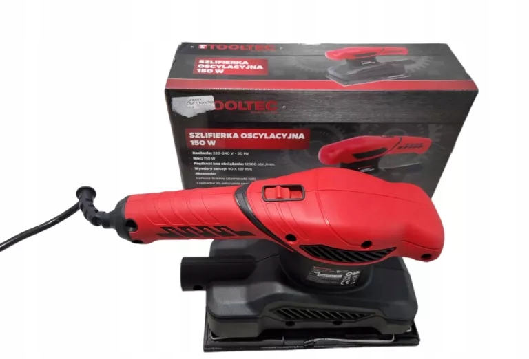 SZLIFIERKA OSCYLACYJNA TOOLTEC 150W 150 W - 12649609115 - oficjalne ...