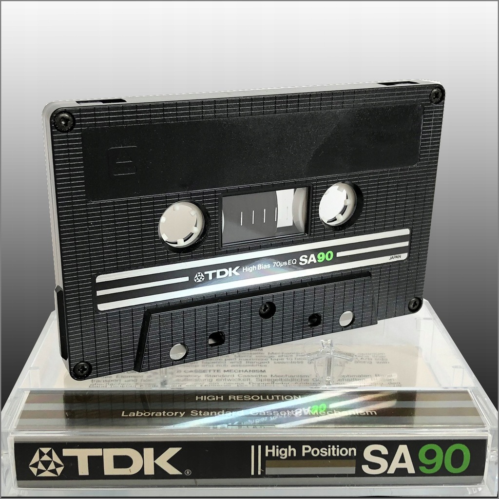 TDK SA 90 kaseta magnetofonowa 1982-84 - 8789804211 - oficjalne archiwum Allegro