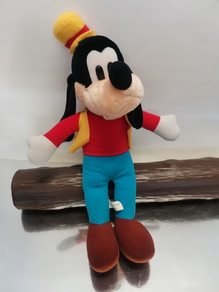 Goofy duża maskotka Disney GUFI 52c stara kolekcja - 12290706789 ...