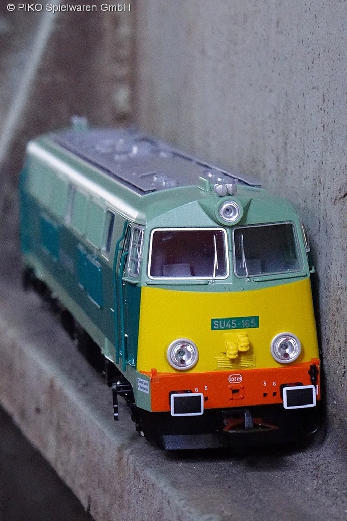 LOKOMOTYWA SPALINOWA SU45-165 PKP PIKO 96303 - 10913067321 - oficjalne ...