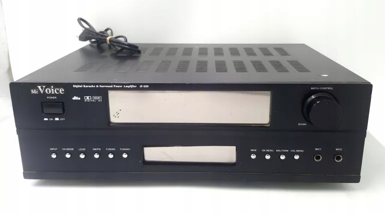 AMPLITUNER MC VOICE AV-550 - 12763090771 - oficjalne archiwum Allegro
